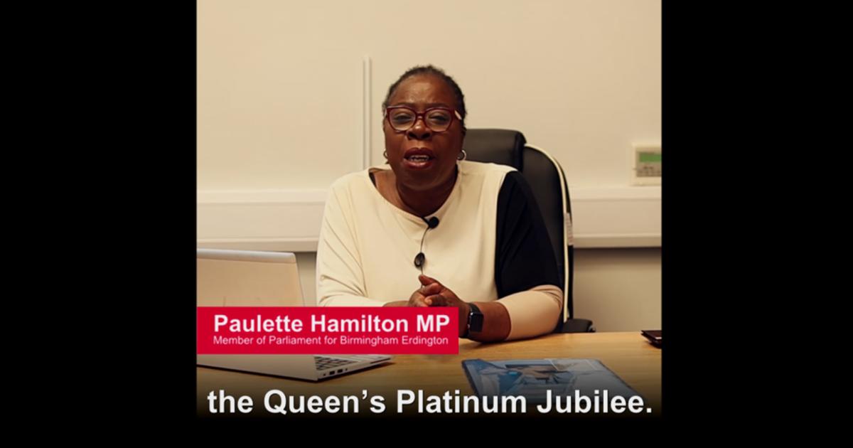 VIDEO: Paulette congratulates Her Majesty The Queen on her Platinum ...