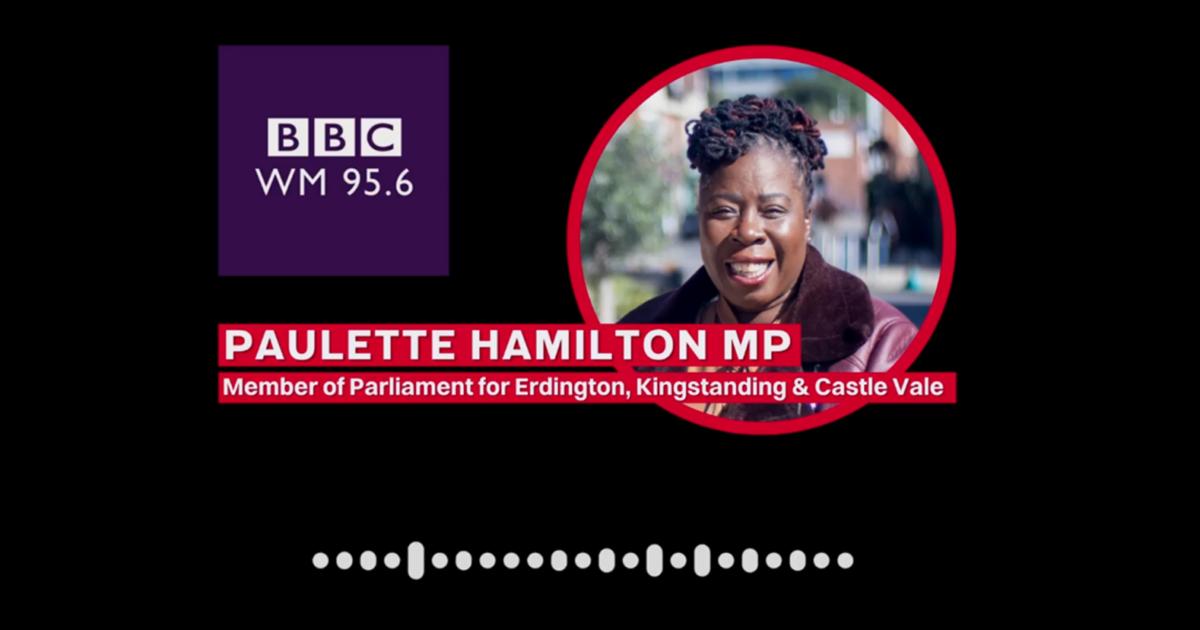 VIDEO: Paulette speaks on BBC Radio WM about her campaign to stop ...